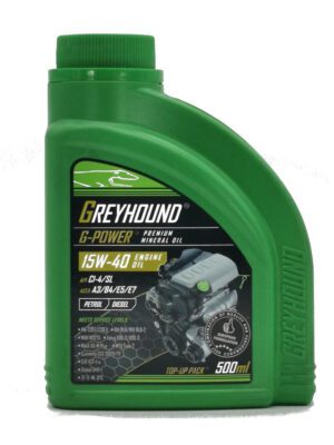 Greyhound 15W40 CI4 0.5L – First Touch Oils and Lubricants