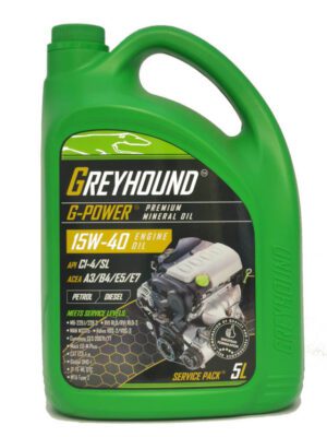 Greyhound 15W40 CI4 5L – First Touch Oils and Lubricants